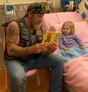 A Biker, a Little Girl, and a Promise That Healed – Viral Stories