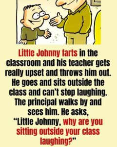 Little Johnny farts in the classroom – Viral Stories