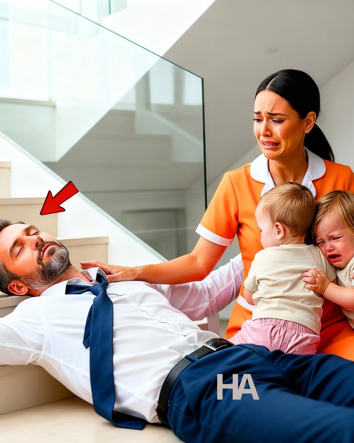 He Faked Being Unconscious After Falling Down the Stairs—What the Nanny ...
